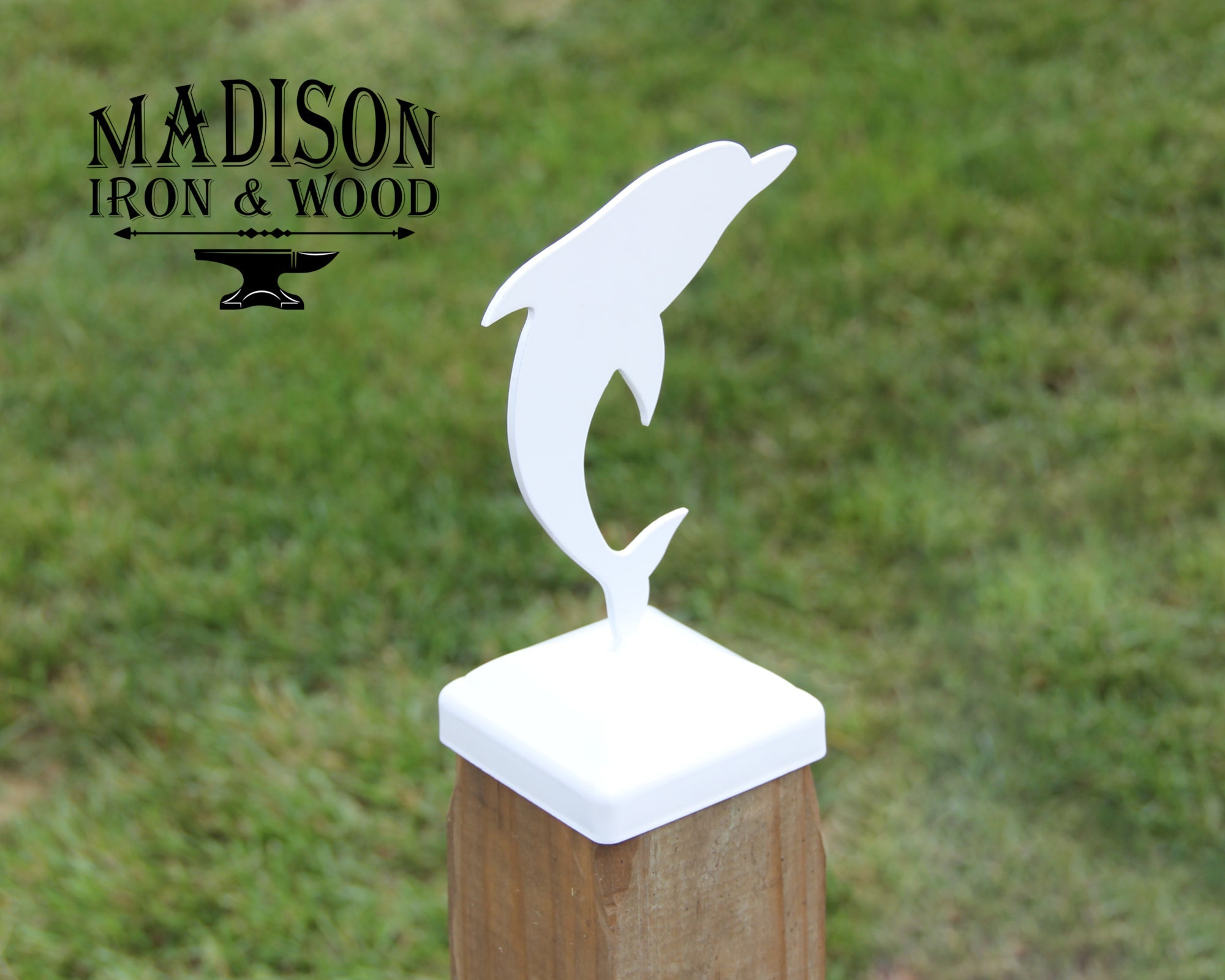 6x6 Dolphin Post Cap - Madison Iron and Wood on www.exteriorplastics.com