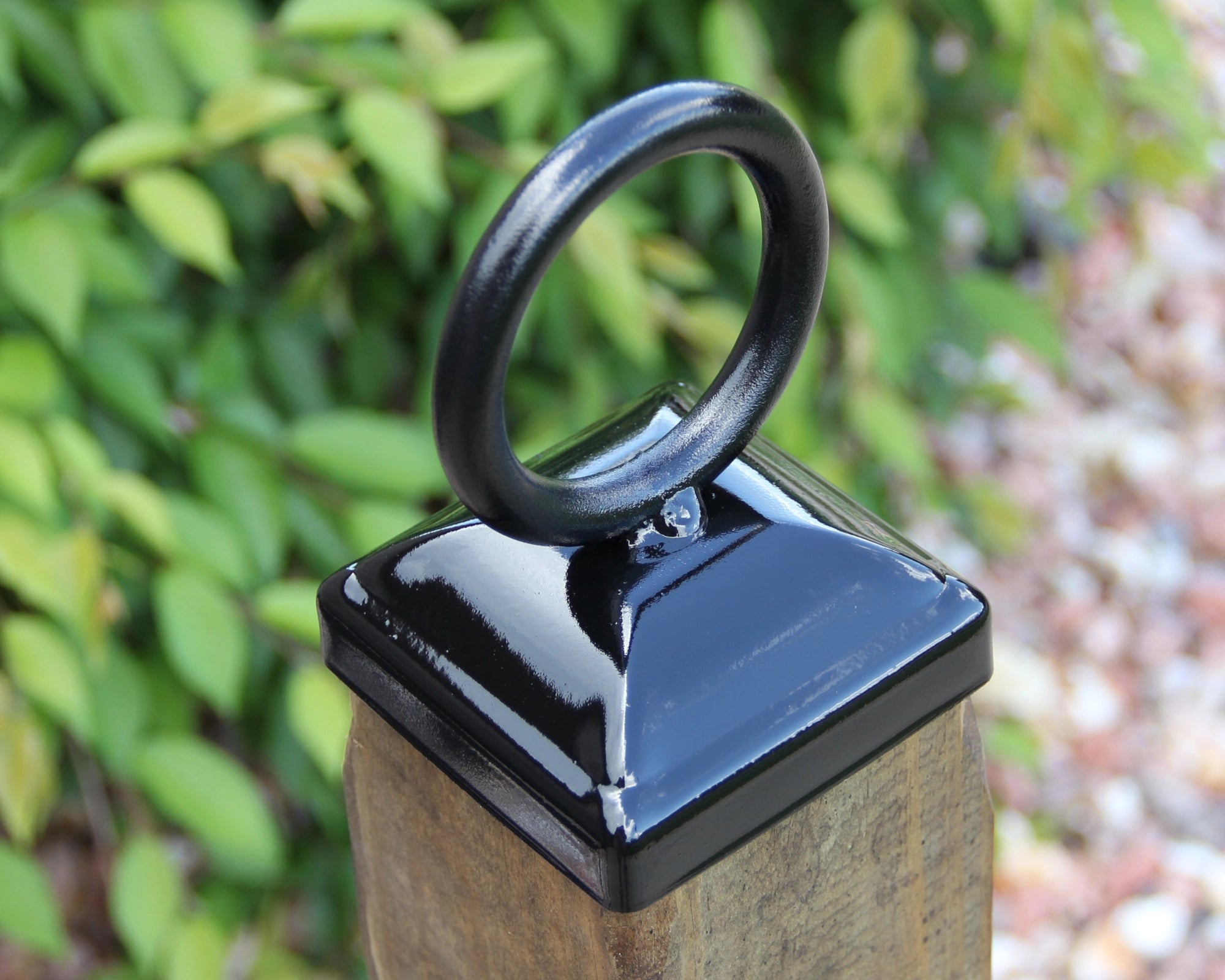 4x4 Nautical Rope Post Cap - Madison Iron and Wood on www ...