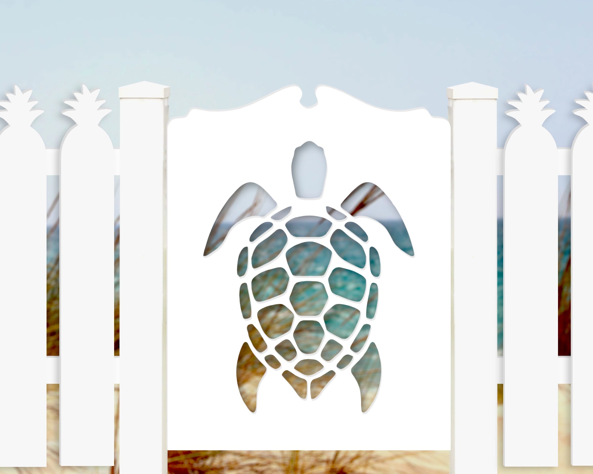 Plastic Sea Turtle Gate, Durable Decorative and Desirable, marine grade ...
