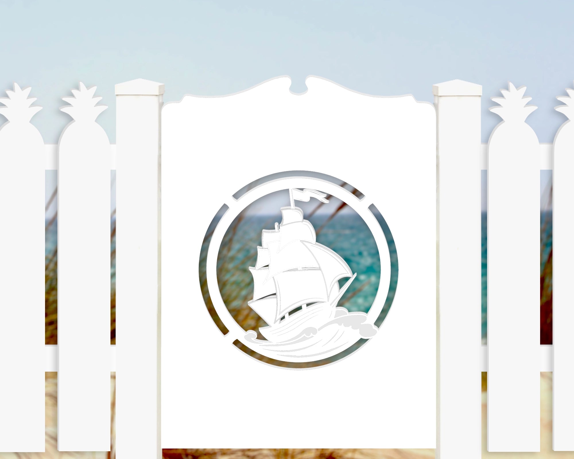 Plastic Pirate Ship Gate, Durable Decorative and Desirable, marine ...