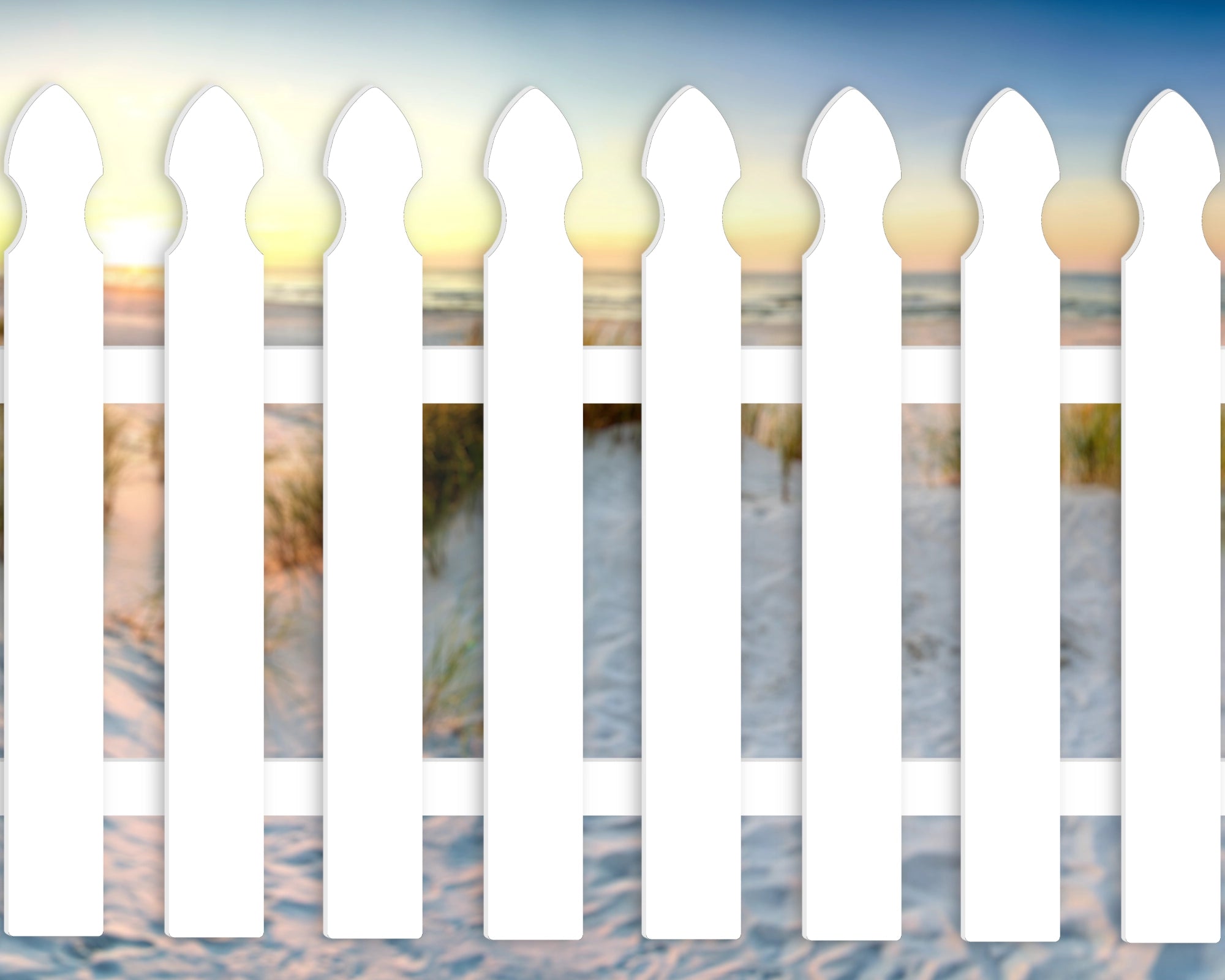 Spade Style Fence Panels, Durable Decorative and Desirable, Marine ...